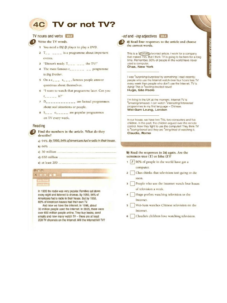 TV or not TV | PDF