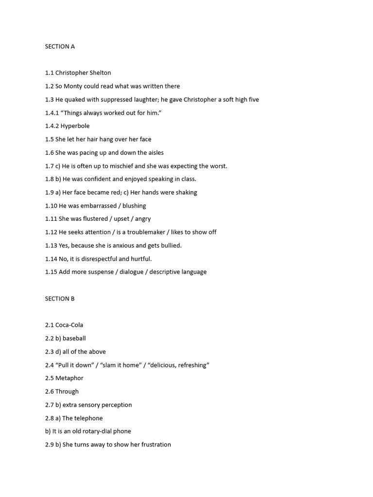 eng gr 7 memo | PDF | Subject (Grammar) | Verb