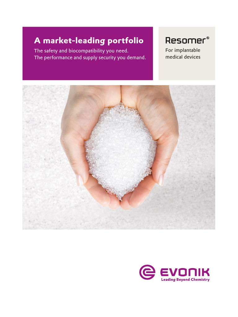 evonik_brochure_resomer_bioresorbable_polymers_for_implantable_medical ...
