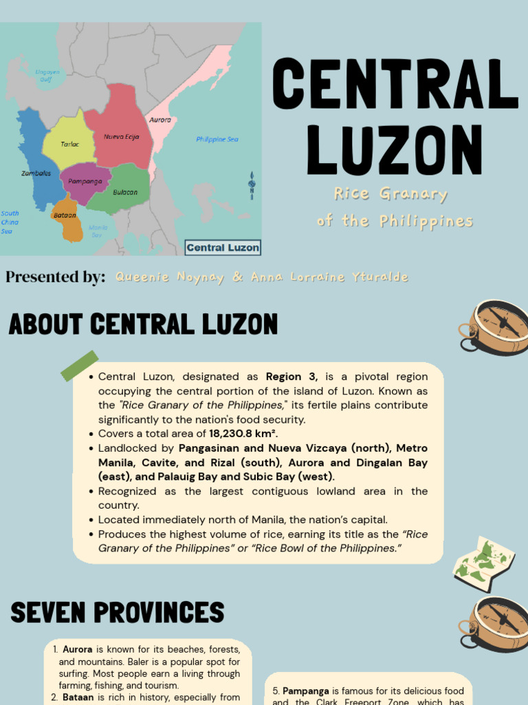 Central Luzon: Philippines' Rice Granary | PDF | Luzon | Natural ...
