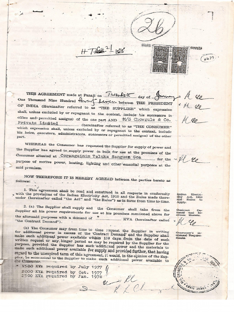 Ht Agreement 1 | PDF
