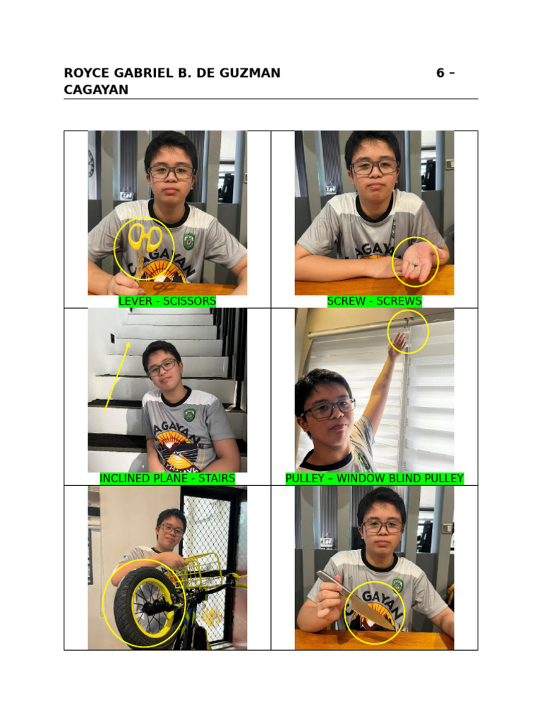 Simple Machine Example_peta | PDF
