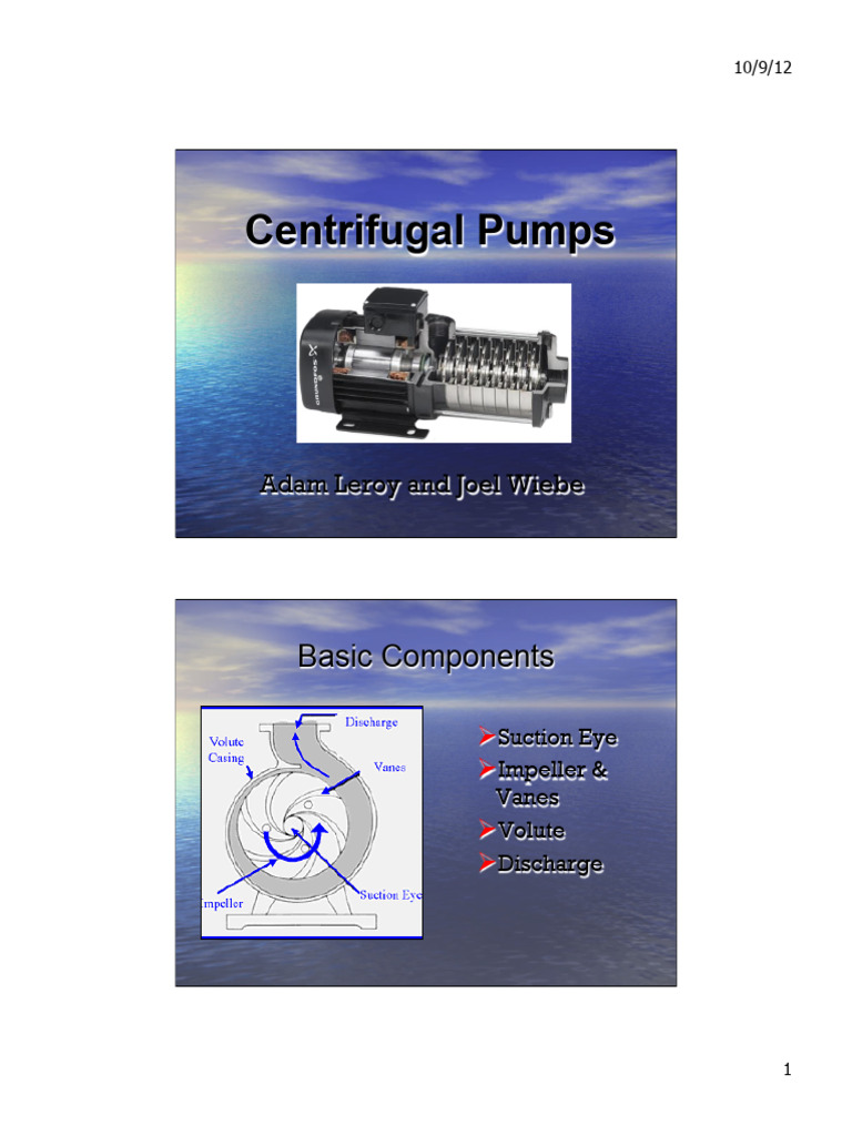 Basics of pumps PDF | PDF | Pump | Chemical Engineering
