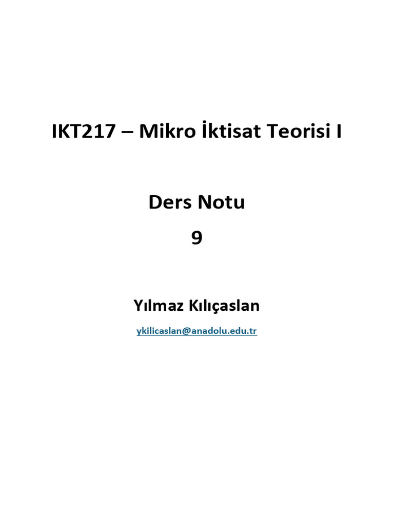 IKT217 DersNotu Hafta 11 | PDF