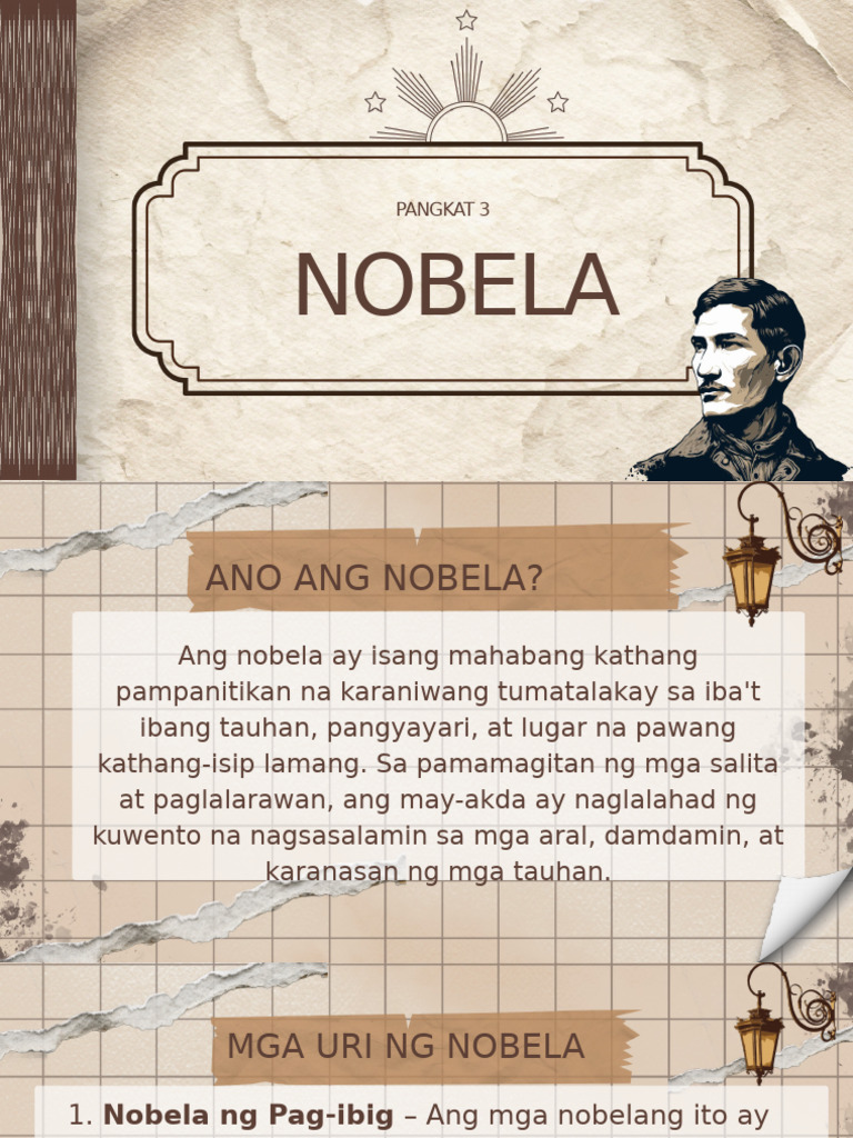 Pabalat Ng Noli Me Tangere Slide Presentation in Brown Grid Old Paper Illu_20260121_214454_0000 ...