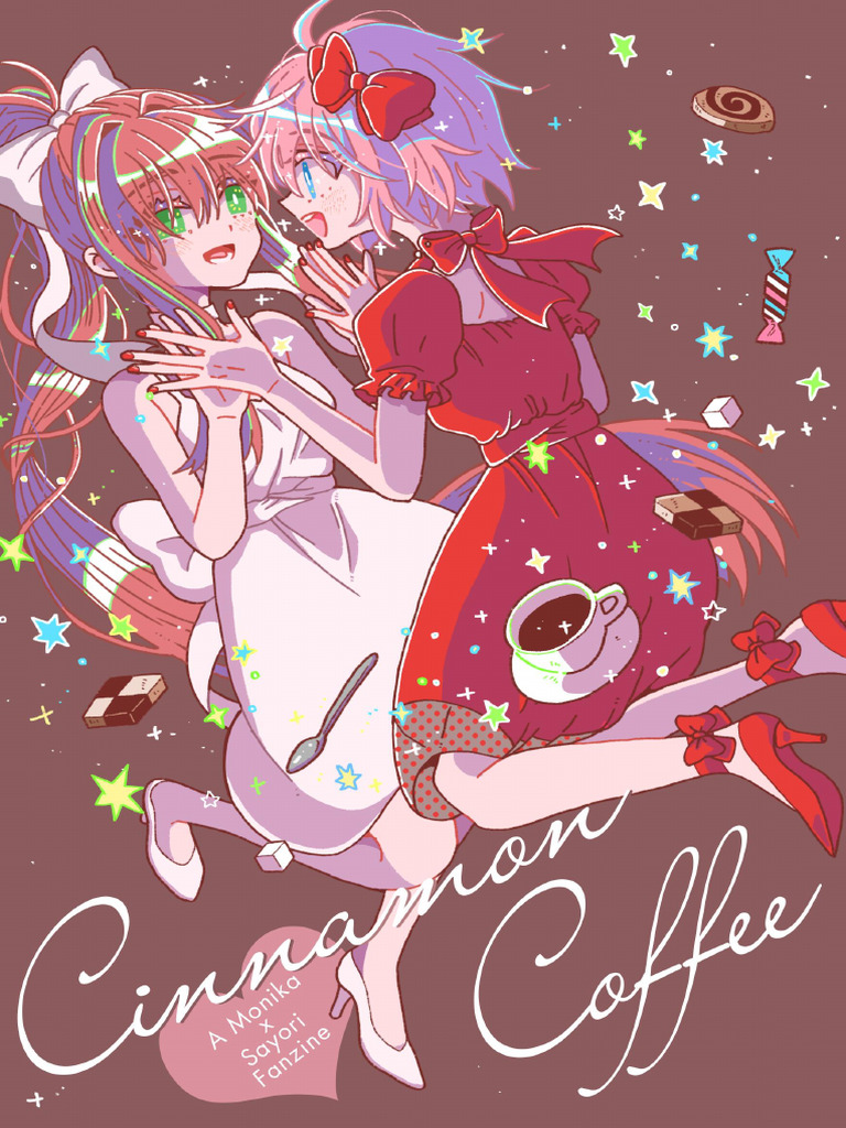 Cinnamon Coffee - A Monika X Sayori Fanzine | PDF