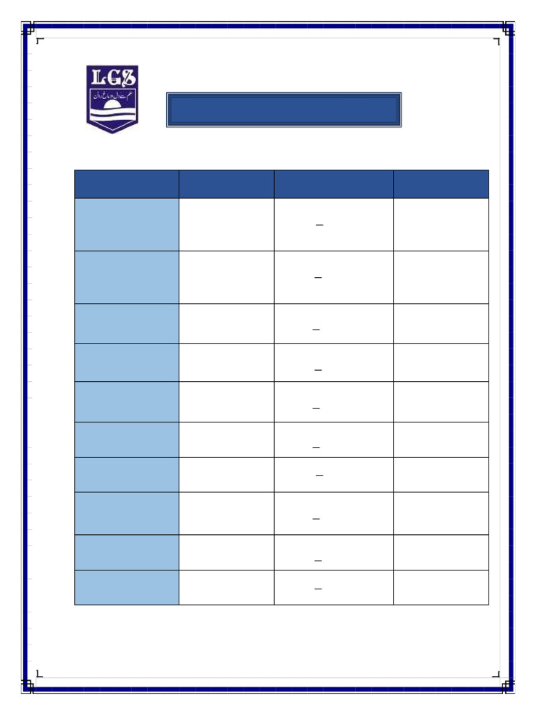 Grade VII Final Exam Schedule 2025 | PDF