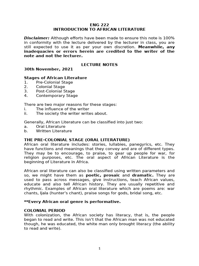 ENG 222 | PDF