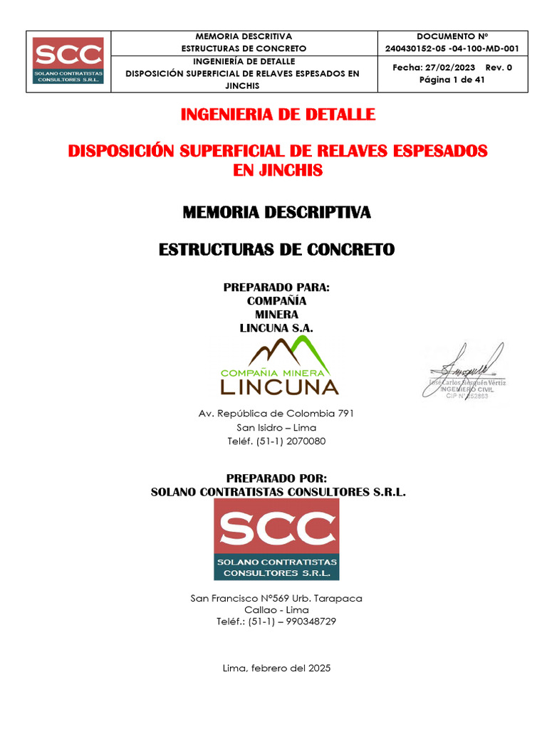 240430152-05-04-100-MD-001_0 | PDF | Fundación (Ingeniería) | Hormigón