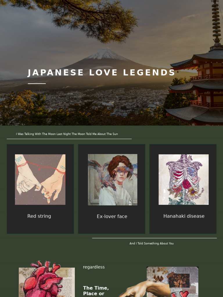 Japanese Love Legends Explained | PDF