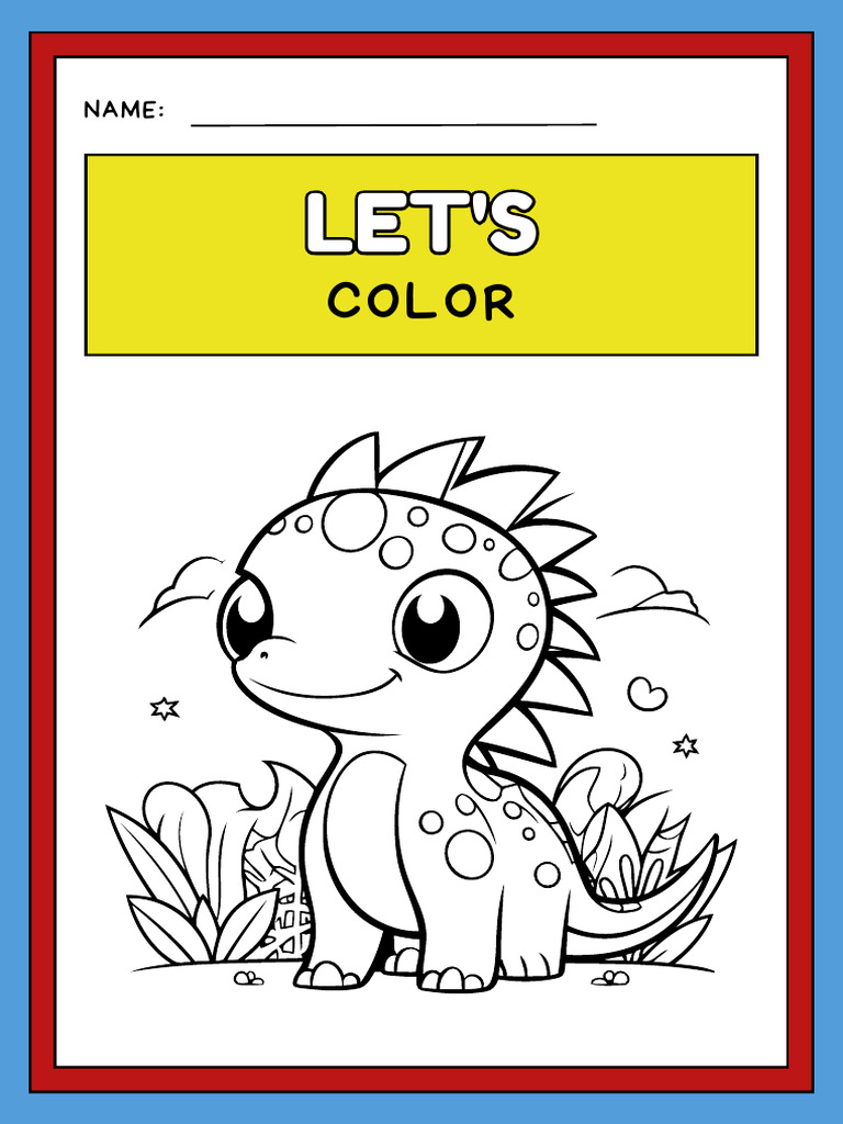Dinosaur Coloring Pages _20250404_233126_0000 | PDF