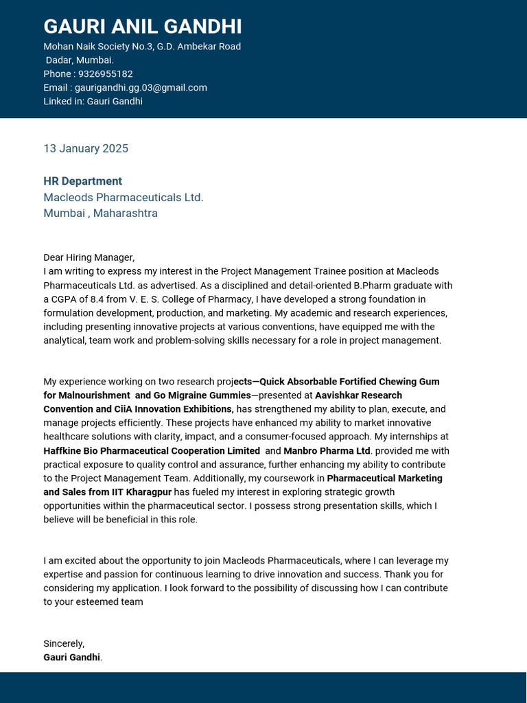 Blue and White Colour Blocks Nurse Cover Letter_20250312_224441_0000 | PDF