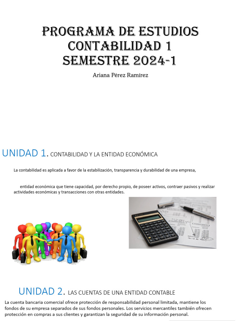 Programa de Estudios | PDF