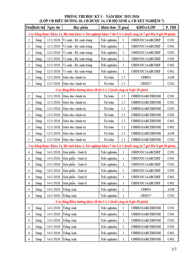 Phong Thi Duoc 14 DD18 XN7 HS4 | PDF