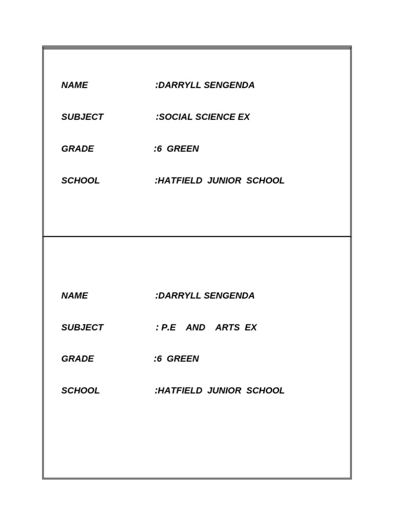 Cover Page Dee Tee | PDF