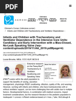 Passy-Muir Valve: No Leak Design Explained | PDF | Respiratory Tract ...