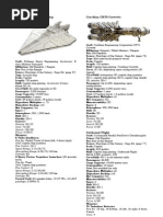 SW5E Starship Creation Resources | PDF