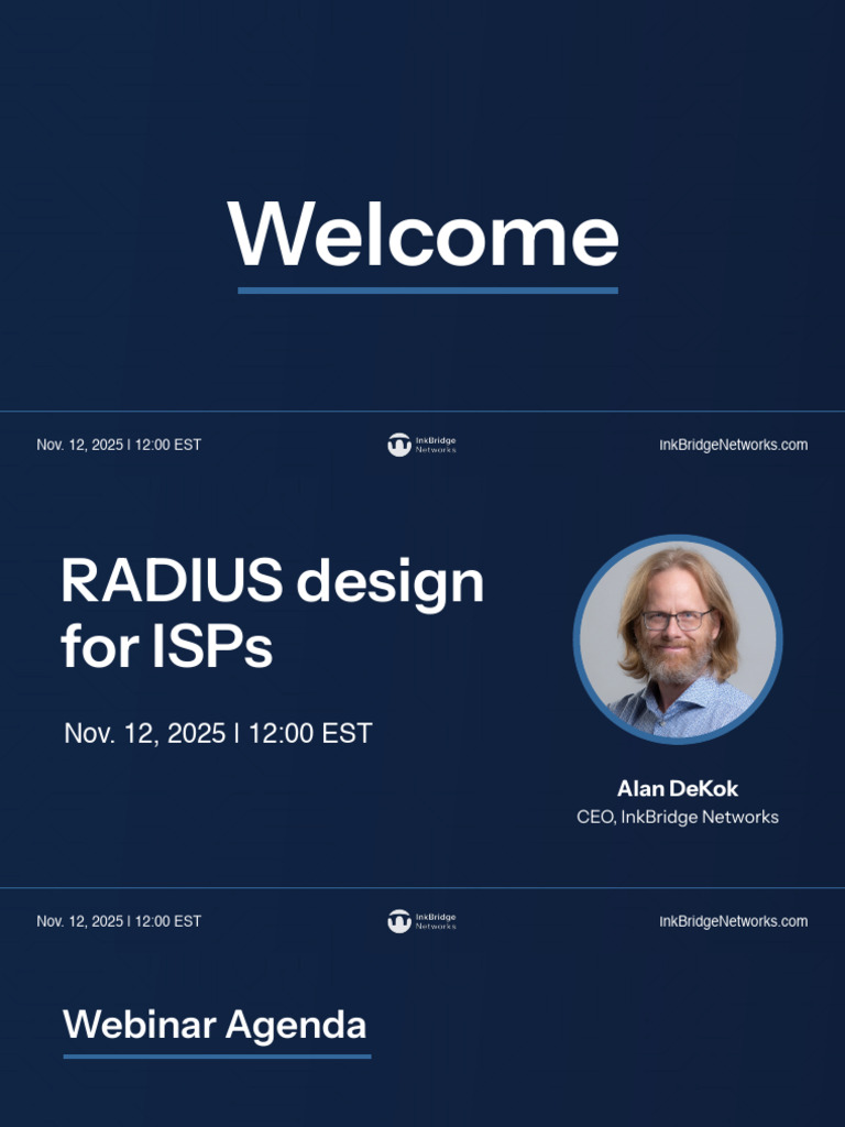 RADIUS Design for ISPs | PDF | Software | Network Architecture