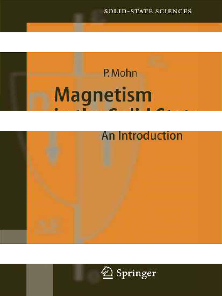 Magnetism in Solid State: Introduction | PDF | Ferromagnetism | Solid ...