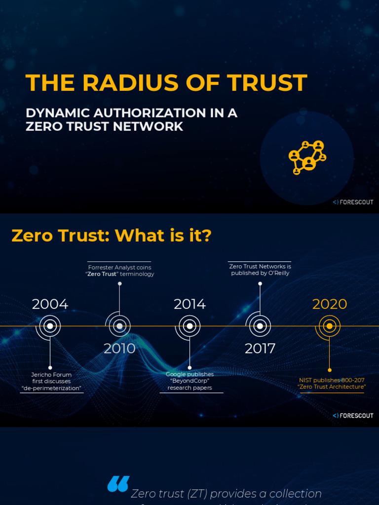 Zero Trust Network Authorization Insights | PDF | Radius | Cyberwarfare