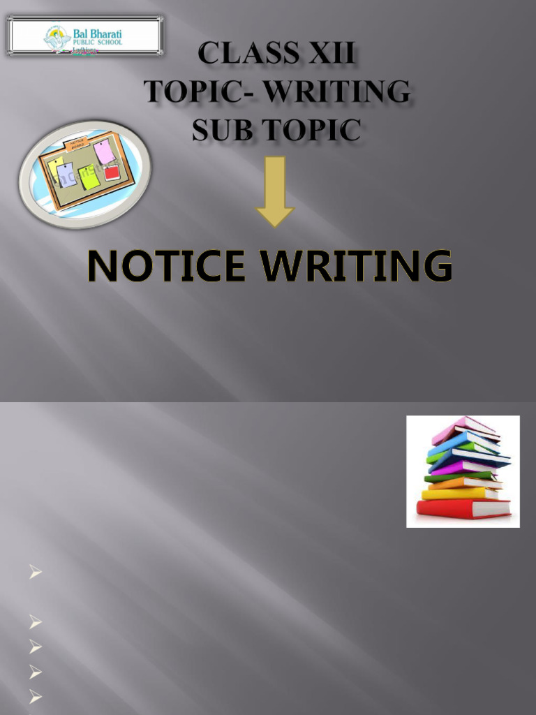 Writing Effective Notices: Guidelines | PDF