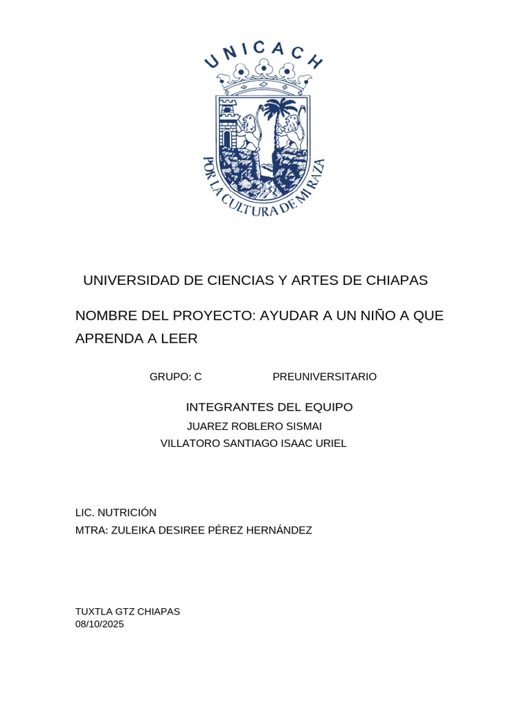 proyect.fin.comp.1 | PDF | Aprendizaje | Literatura