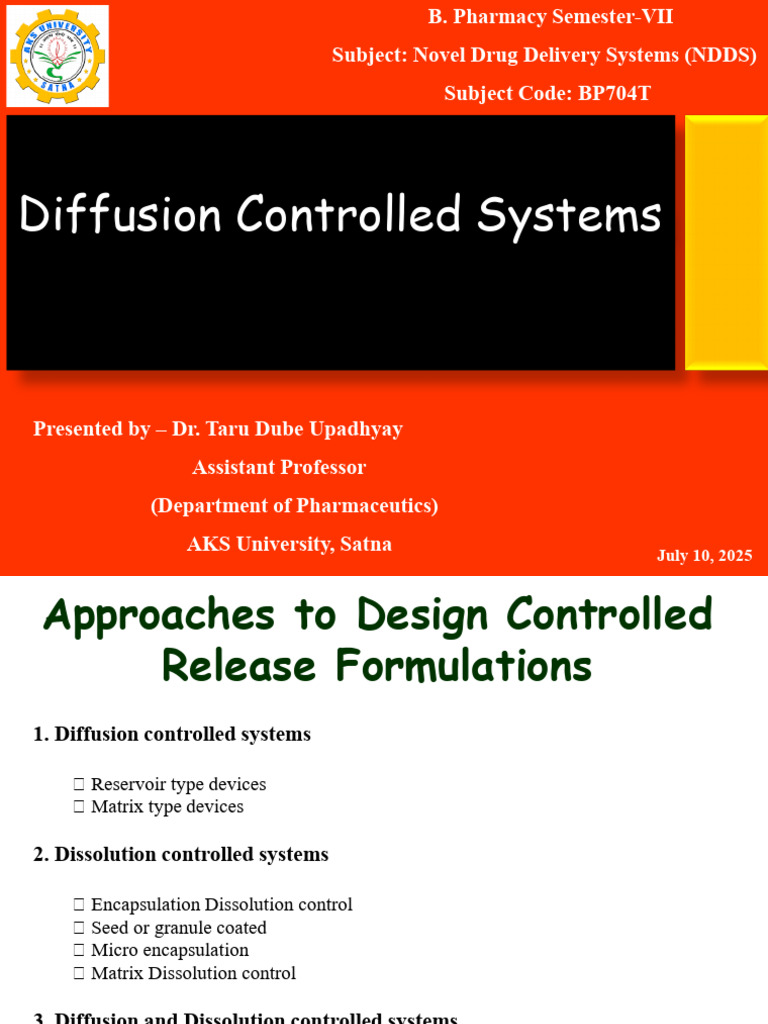 Diffusion and Dissolution Controlled Systems | PDF | Solubility | Solvation