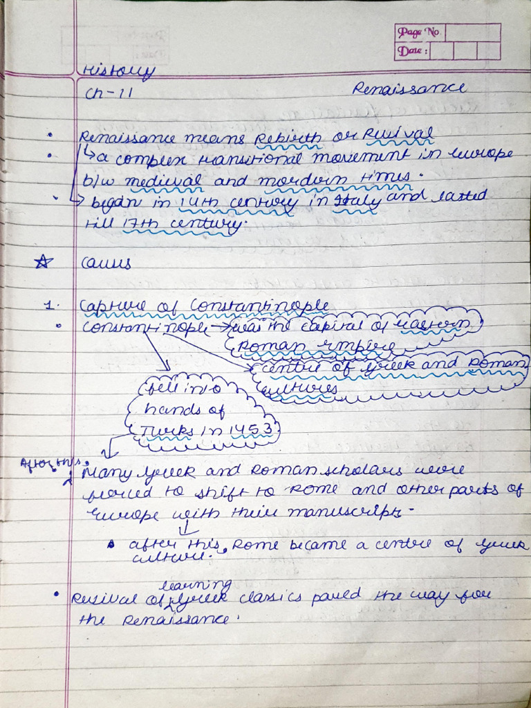 History chapter 11 notes | PDF