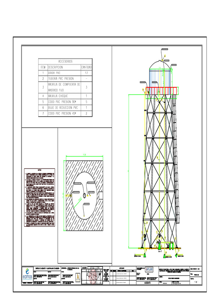 Tanque Elevado (1)-Presentación1 | PDF