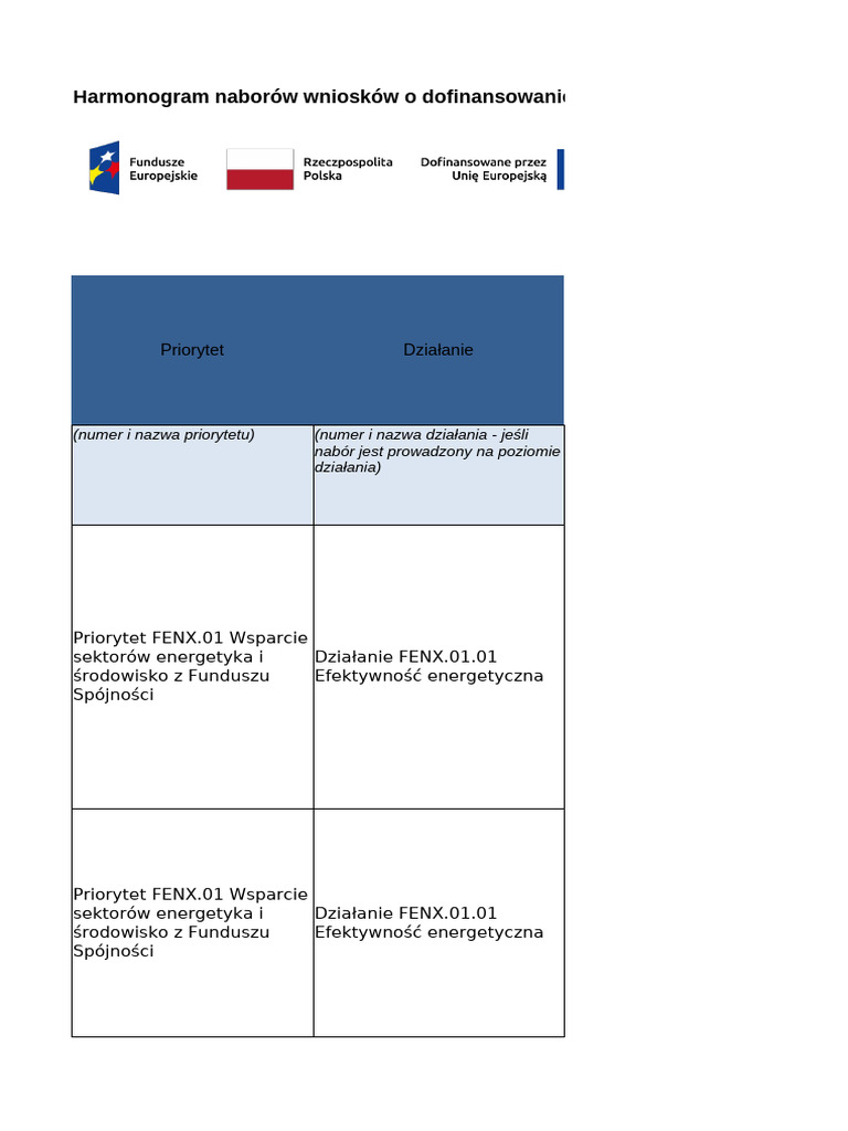 Harmonogram Naborow FEnIKS 18-10-2024 Czysty | PDF