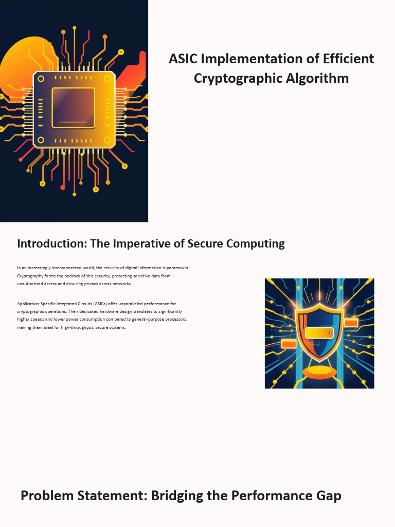 ASIC Simulation for Cryptographic Efficiency | PDF | Cryptography ...