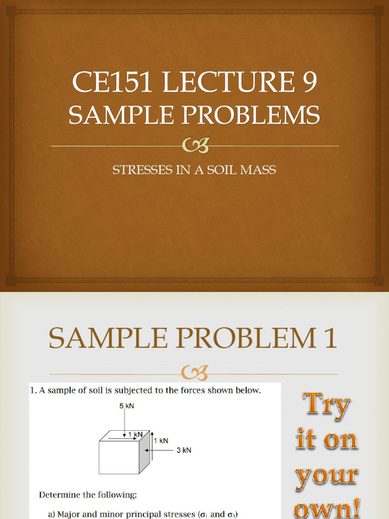 Lecture 9 Sample Problems | PDF