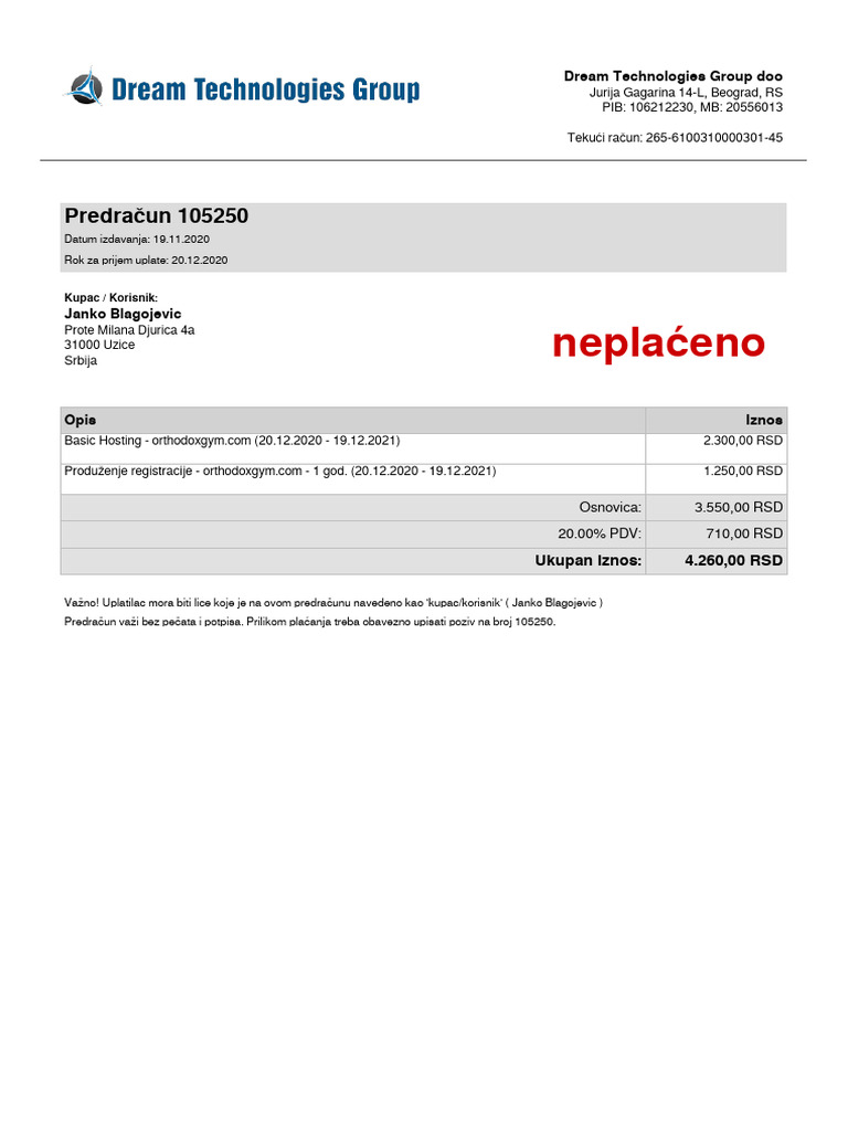 Racun 105250 | PDF