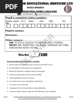 National Exam Marking Guide 2023 | PDF