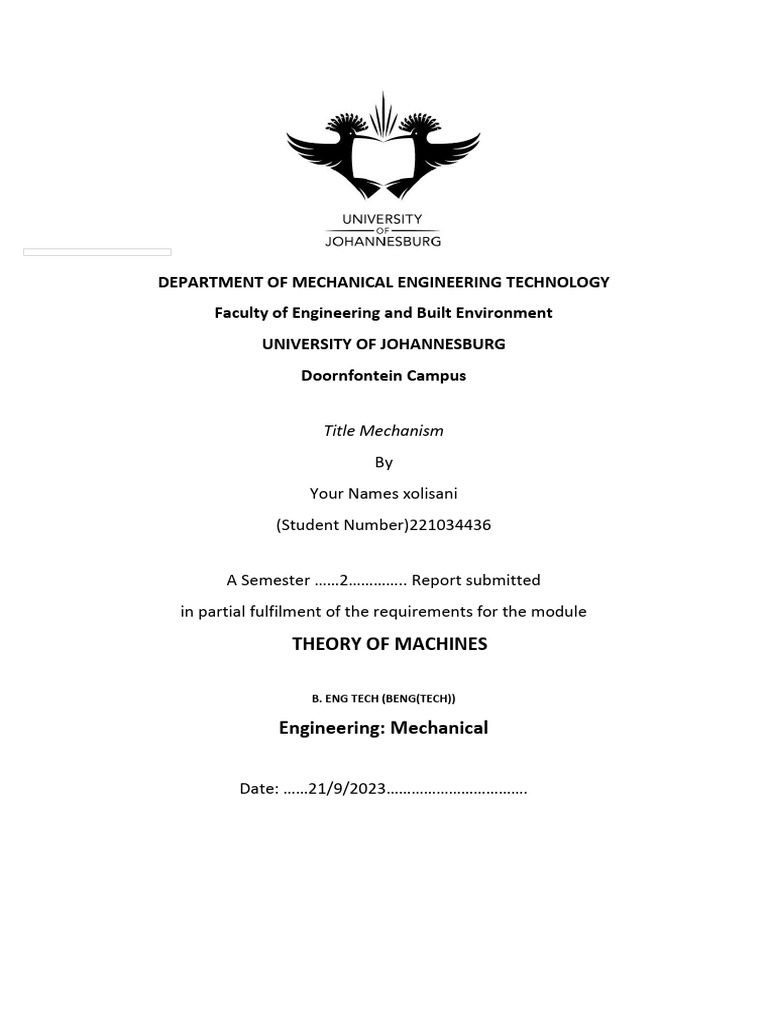 Theory of Machine.docx2 | PDF