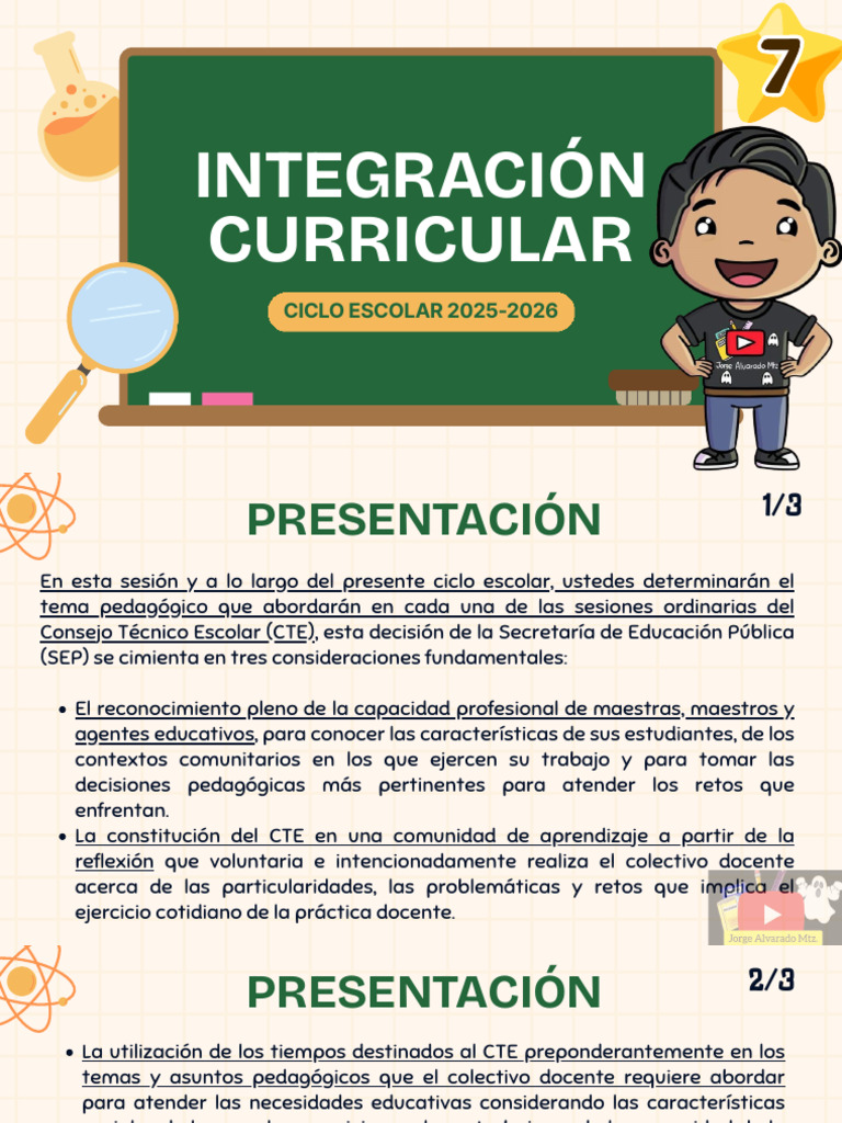 TEMA 7 Integración Curricular 20251028 004318 0000 | PDF | Enseñando ...