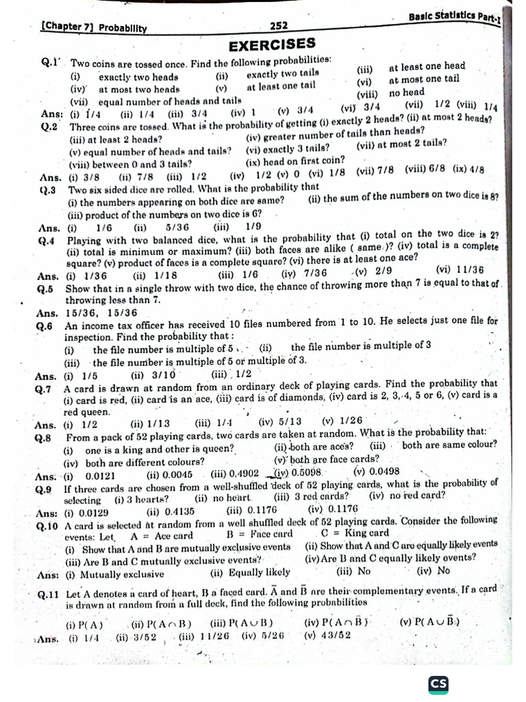 Simple Probability | PDF