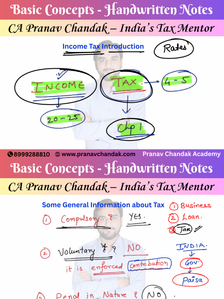 Basic Concepts-Handwritten | PDF