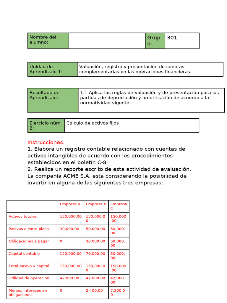 Tarea 2 Ejercicio 1 OPERACION DE SIST. CONT. | PDF | Contabilidad ...