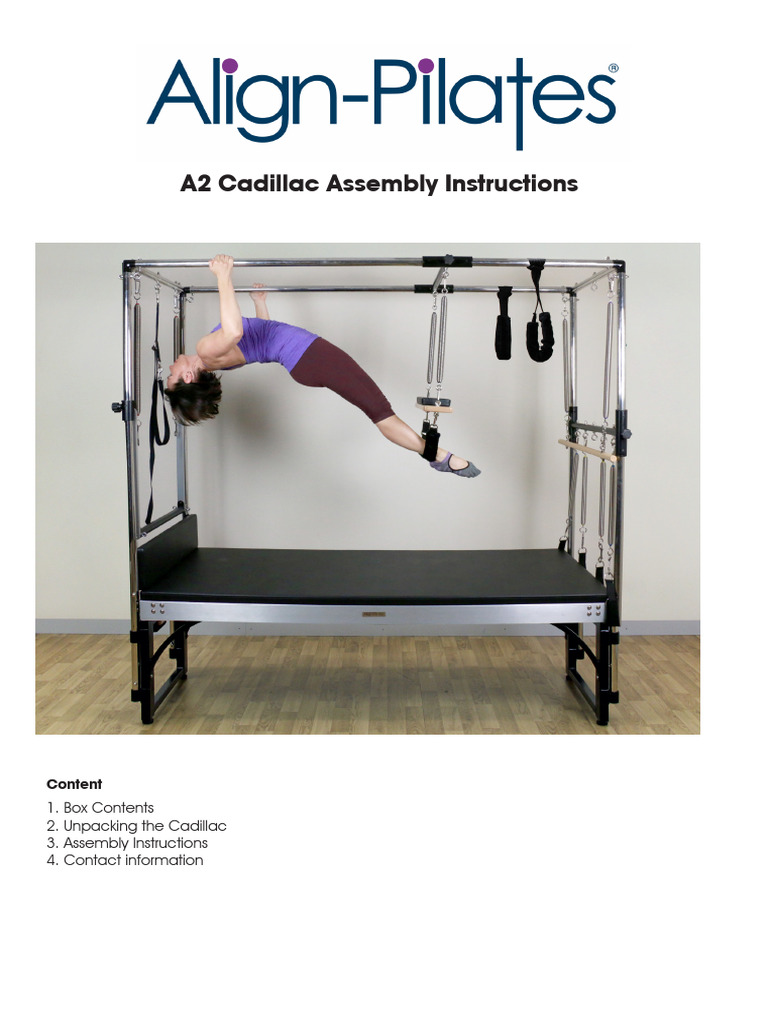 A2 Cadillac Assembly Guide | PDF | Screw