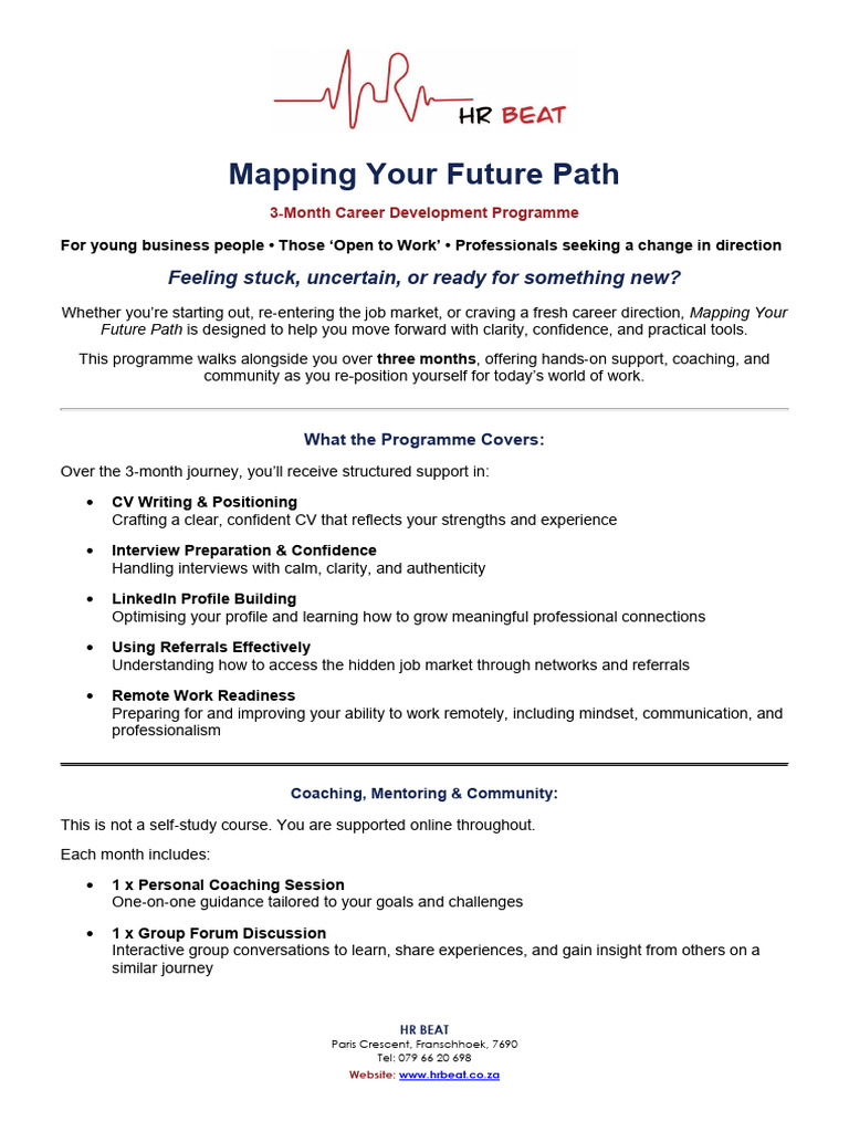 Mapping Your Future Path | PDF | Social Psychology | Learning