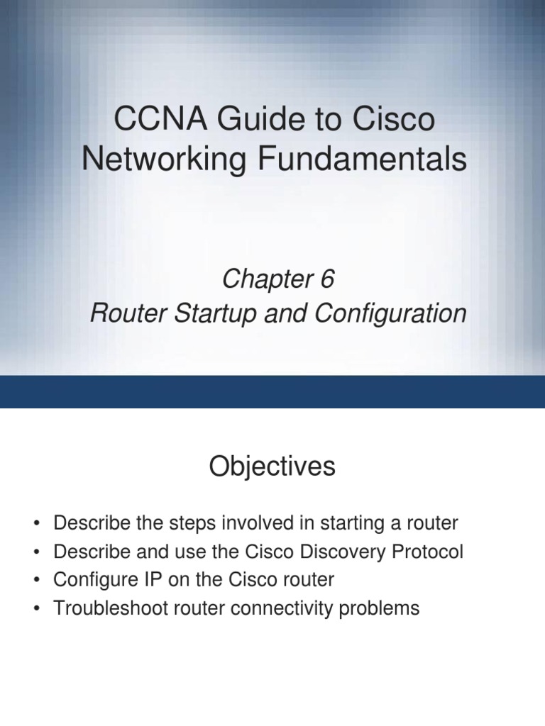 CCNA Guide To Cisco Networking Fundamentals | Download Free PDF ...