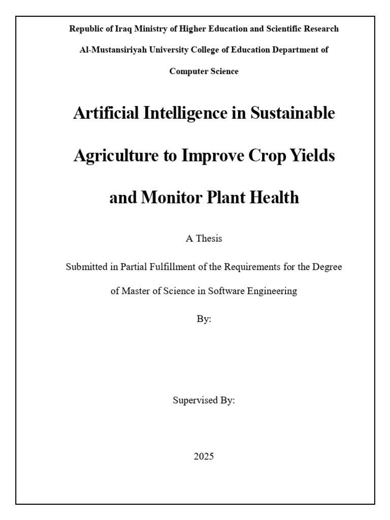 Research Final | PDF | Agriculture