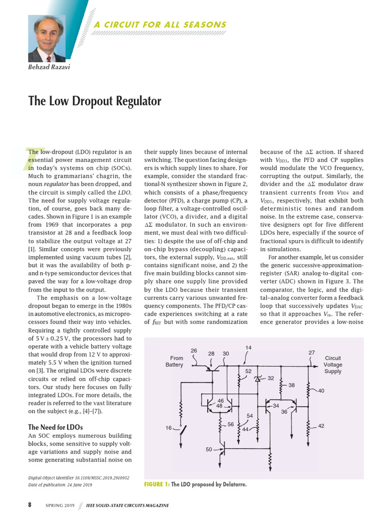 The Low-Dropout Regulator (a Circuit for All Seasons) | PDF | Amplifier ...