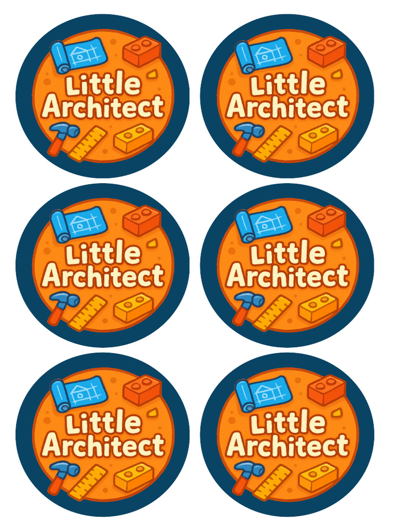 Little Architect Badge | PDF