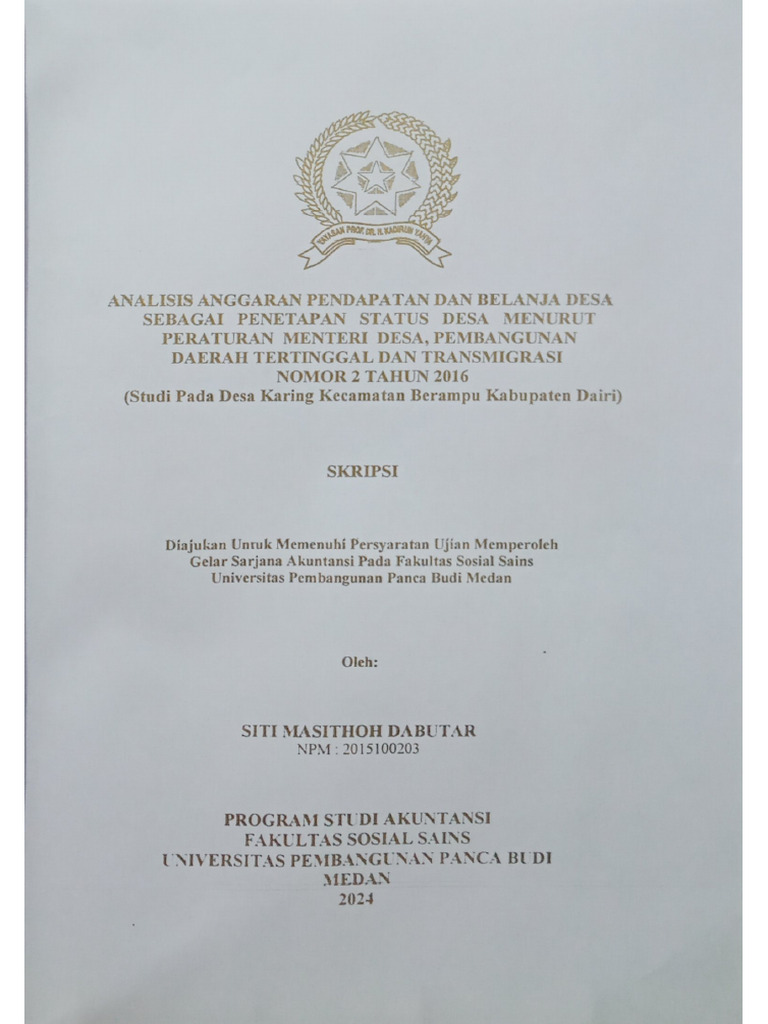 Cover Tinta Emas | PDF