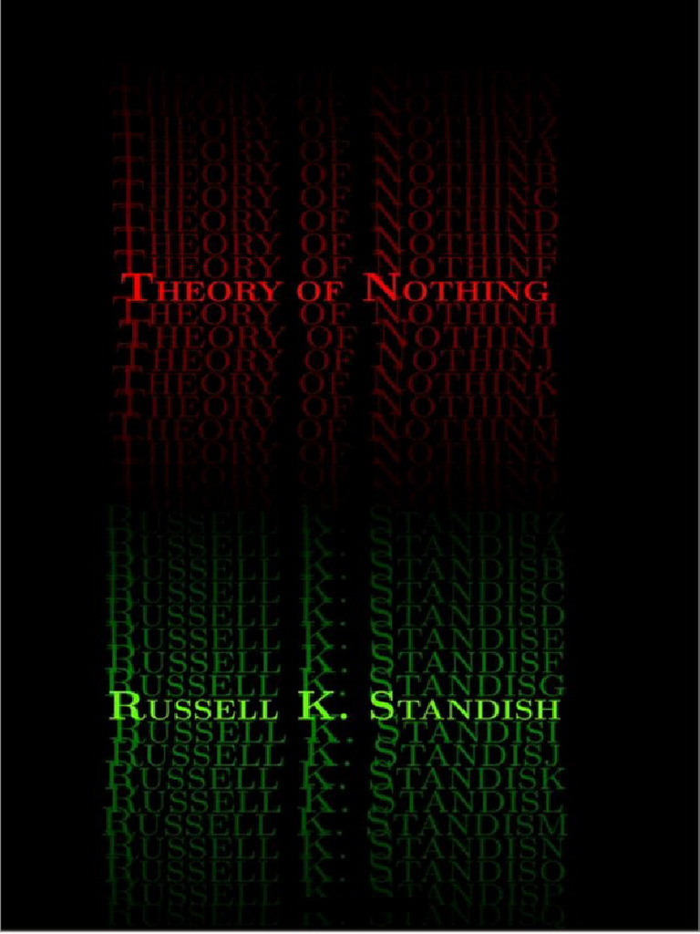 Theory of Nothing | PDF | Many Worlds Interpretation | Reality