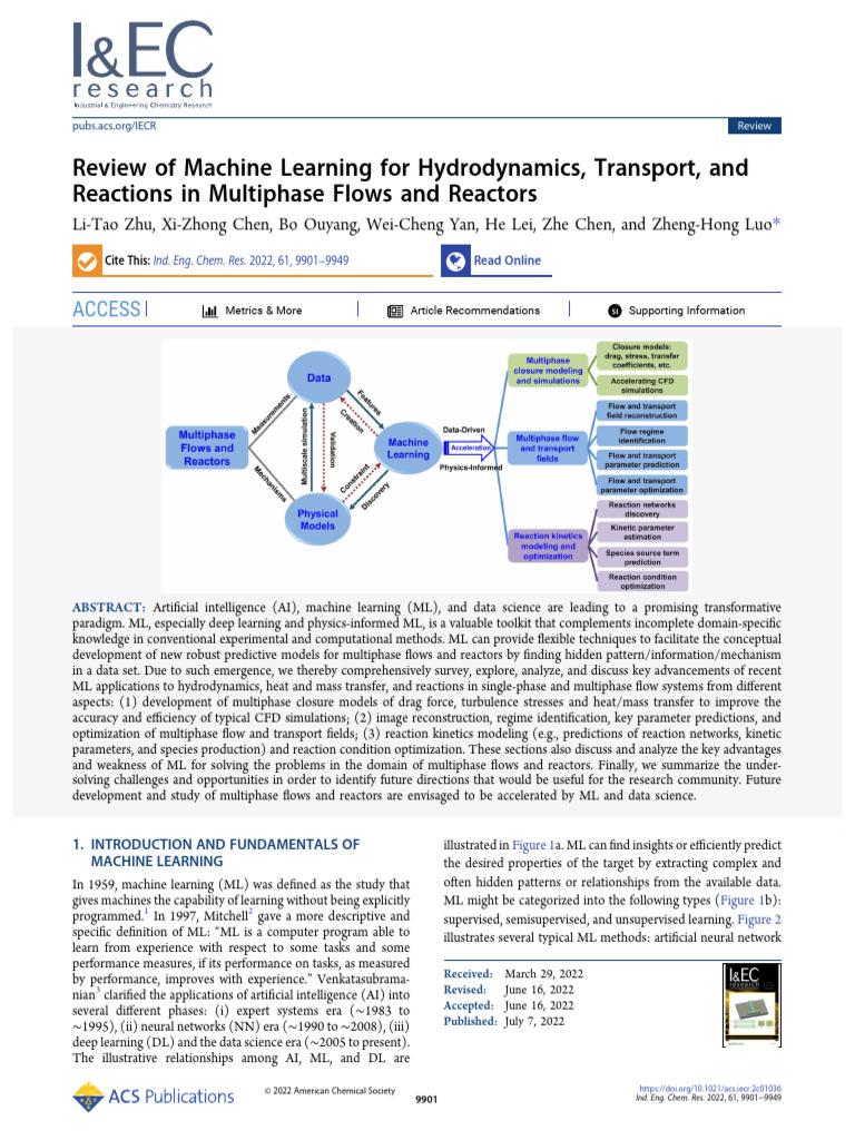 Machine Learning in Multiphase Flows | PDF | Machine Learning ...