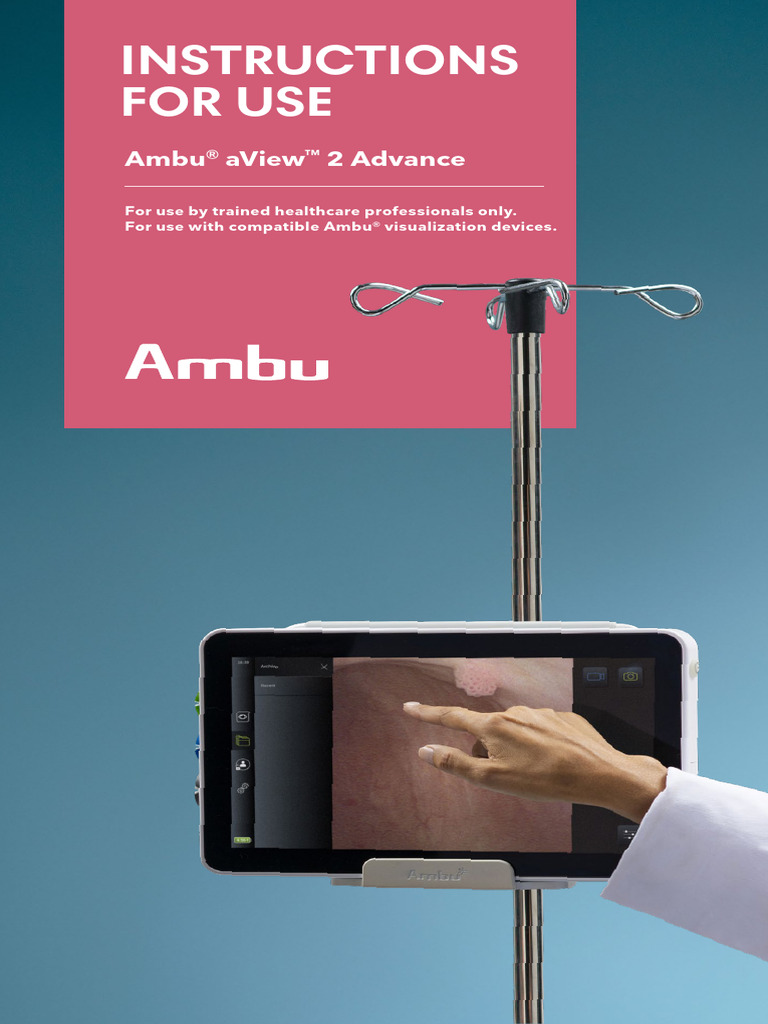 Ambu aView 2 Advance User Guide | PDF | Usb | Computer Engineering