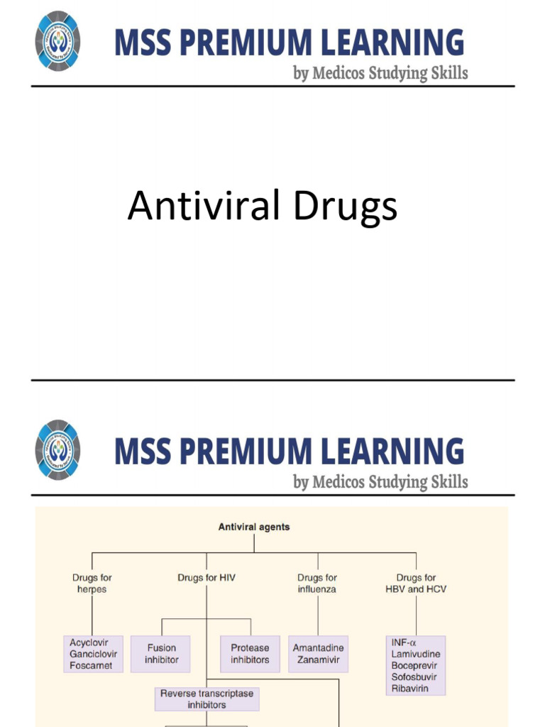 Antiviral Drugs Overview and Uses | PDF | Virology | Drugs